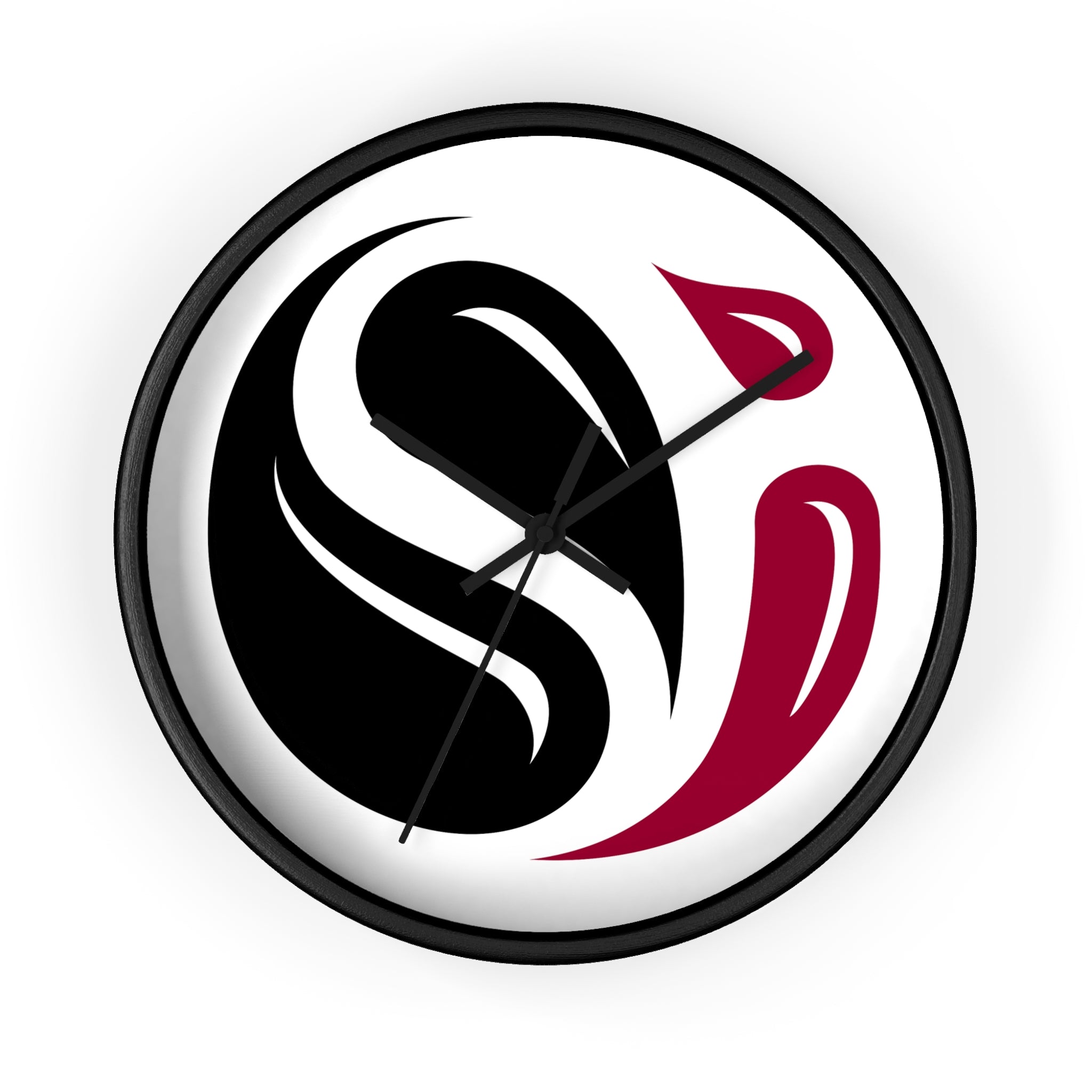 SI Logo Wall Clock – Something Inked